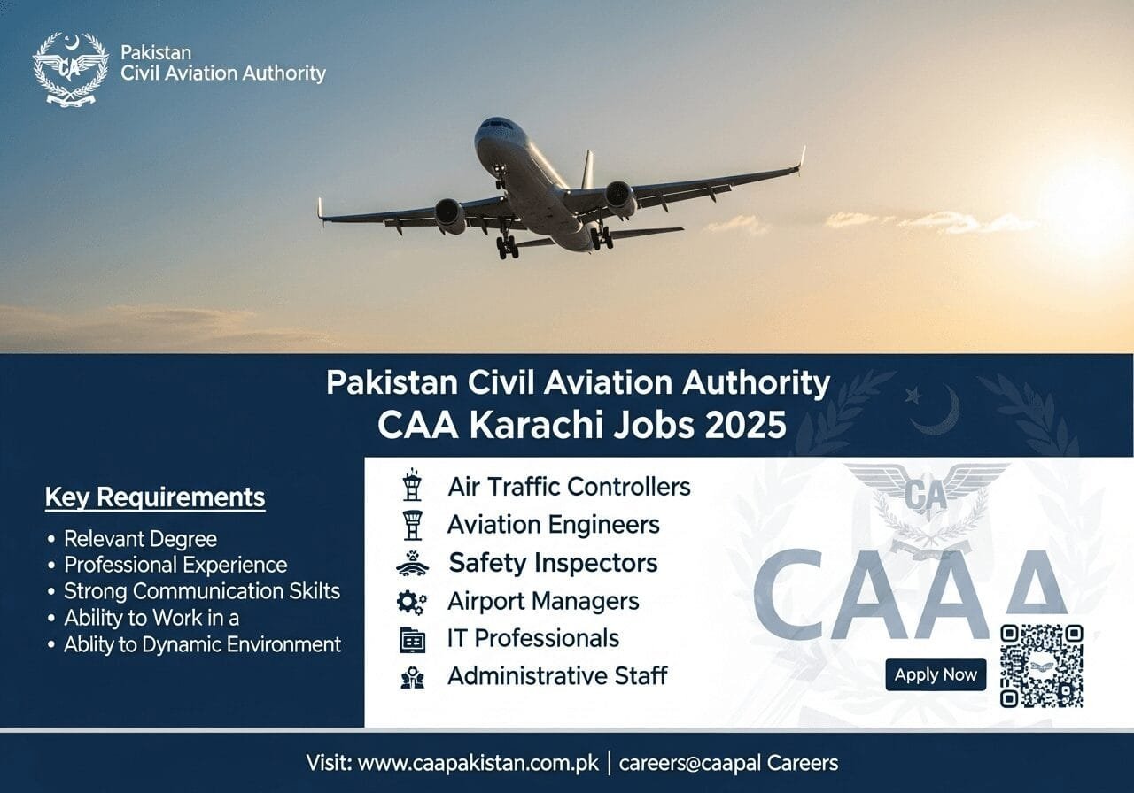 Pakistan Civil Aviation Authority CAA Karachi Jobs 2025