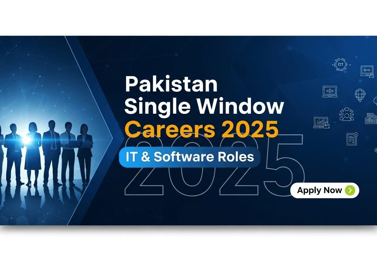 Pakistan Single Window Careers 2025: IT & Software Roles