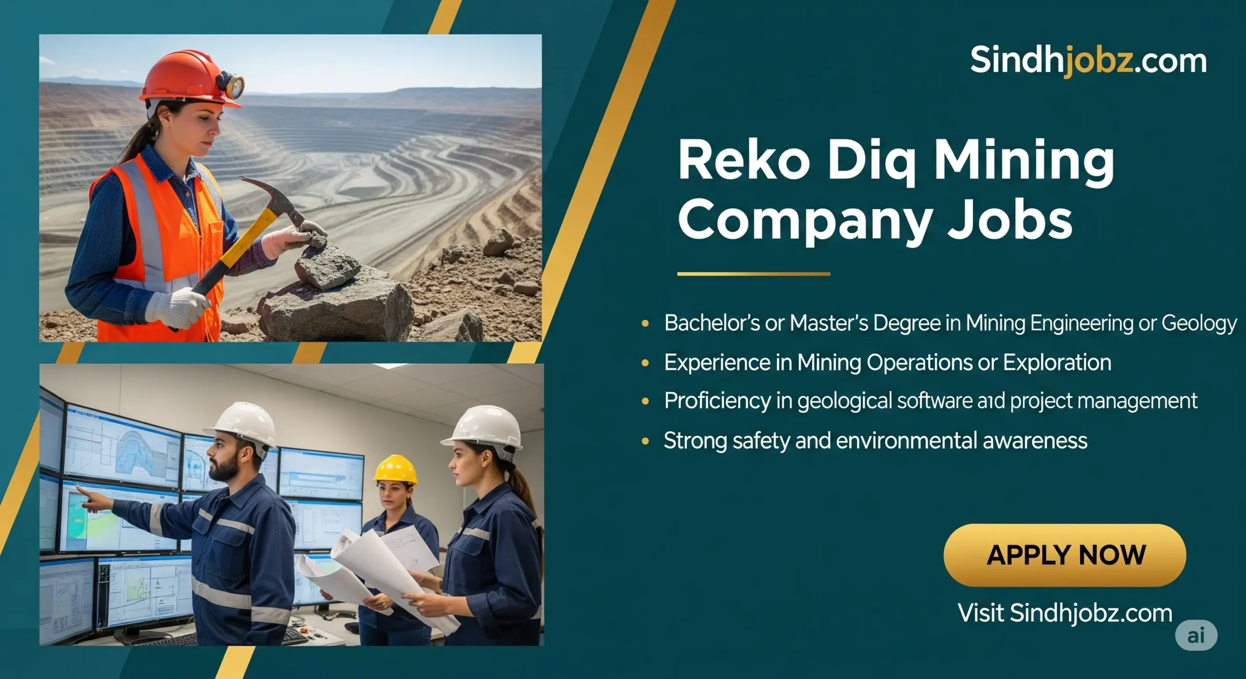 Reko Diq Mining Company Jobs - Sindh Jobs