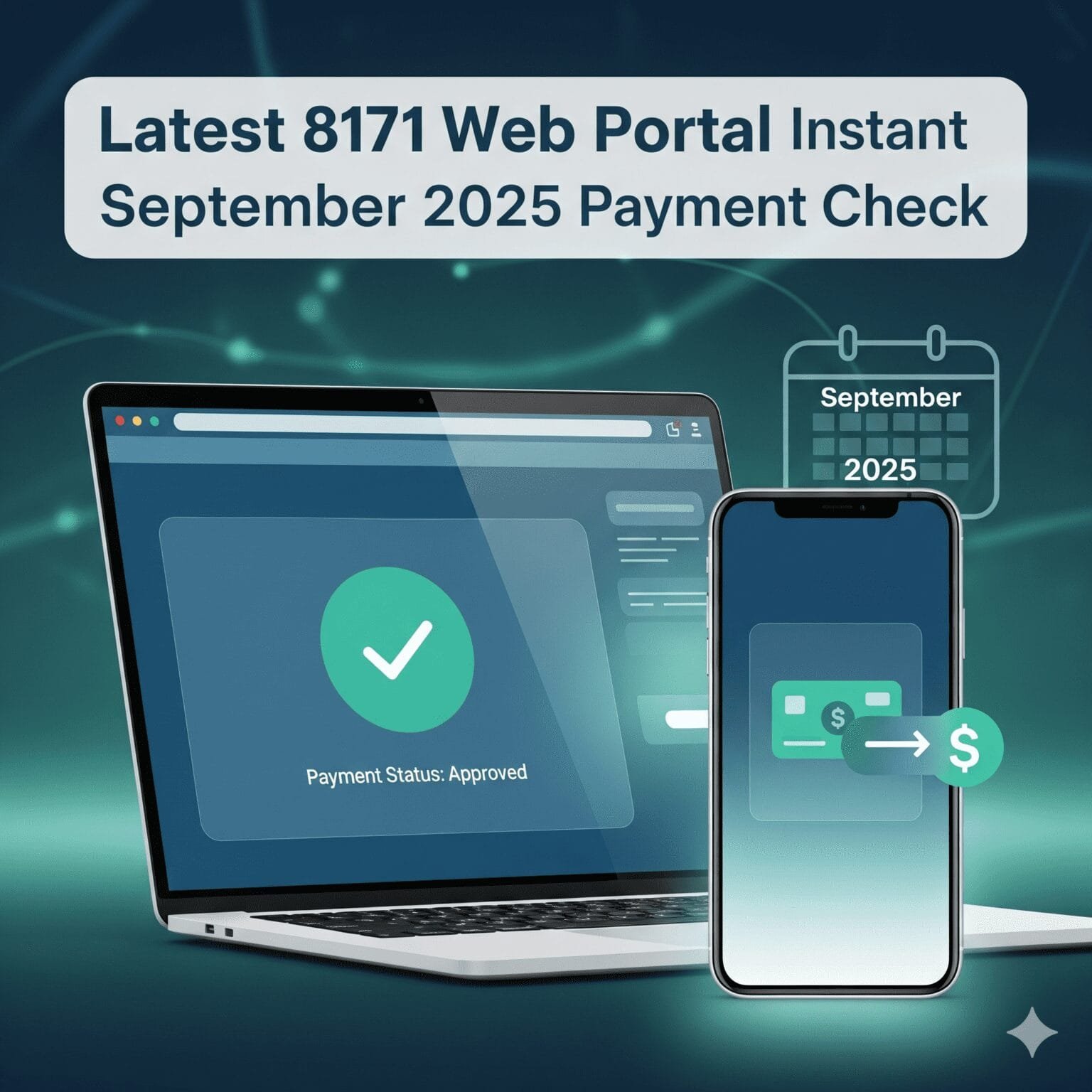 Latest 8171 Web Portal Instant September 2025 Payment Check